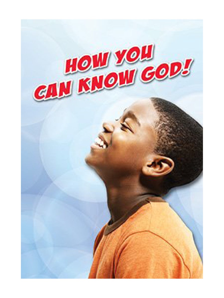 Leaflet: How You Can Know God | AEE CEF Quebec